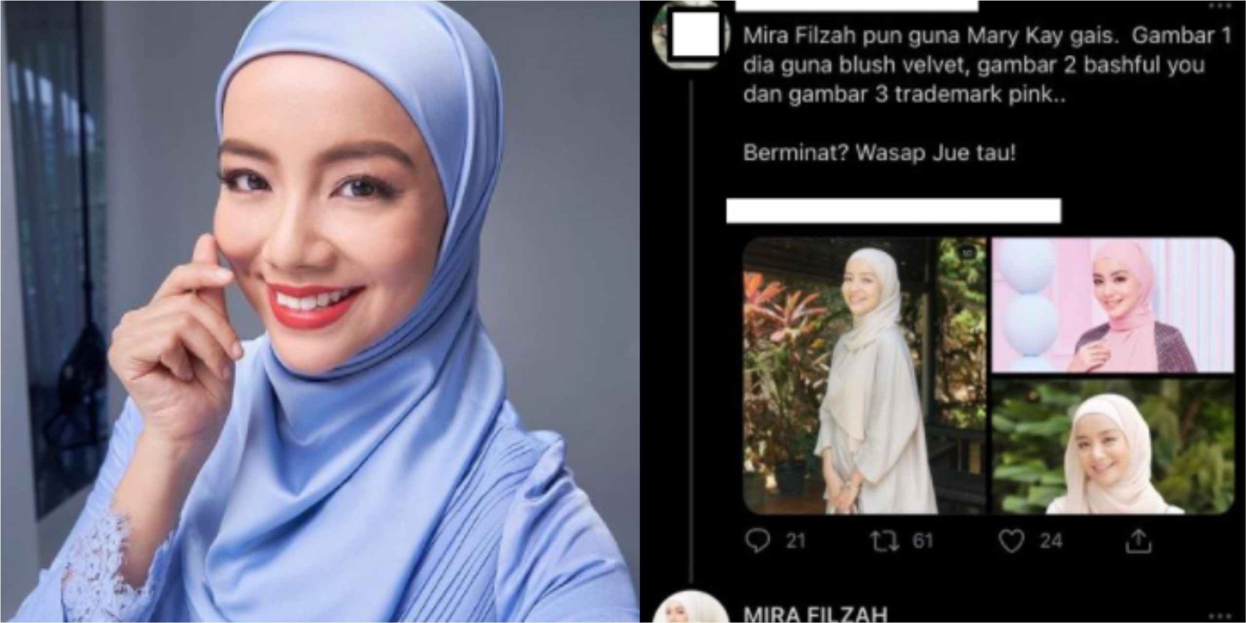 “Kesian Mira Filzah Kena Fitn4h” Ejen K0smetik Ini Di ‘S0und’ Mira ...